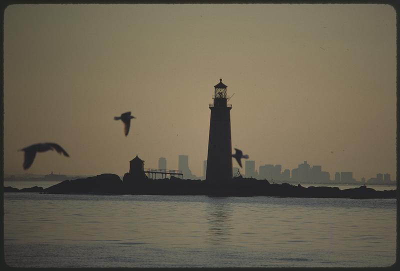The Graves Light, Boston Harbor - Digital Commonwealth