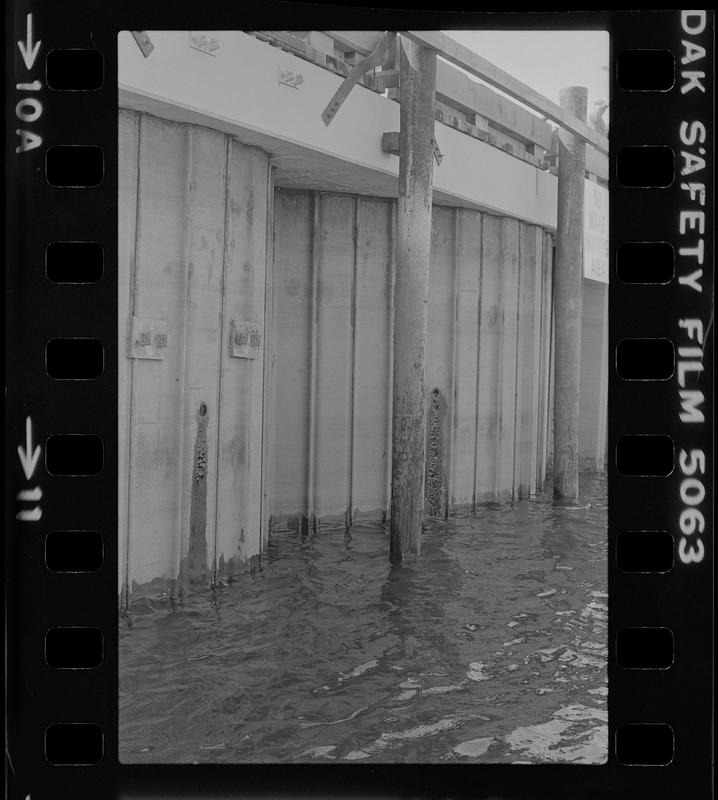 Waterfront pilings - Digital Commonwealth