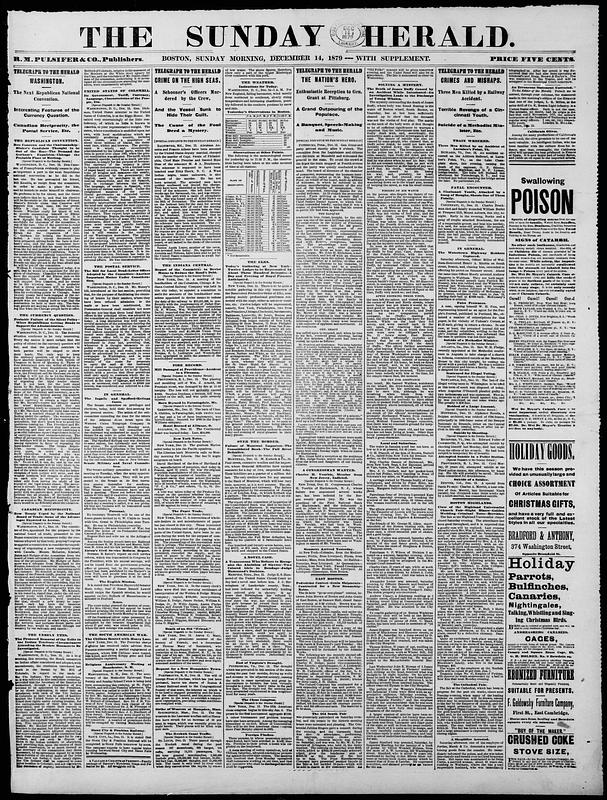 The Boston Herald. December 14, 1879 - Digital Commonwealth