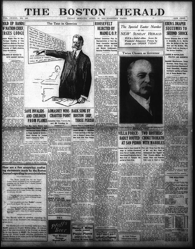 The Boston Herald. April 10, 1914 - Digital Commonwealth