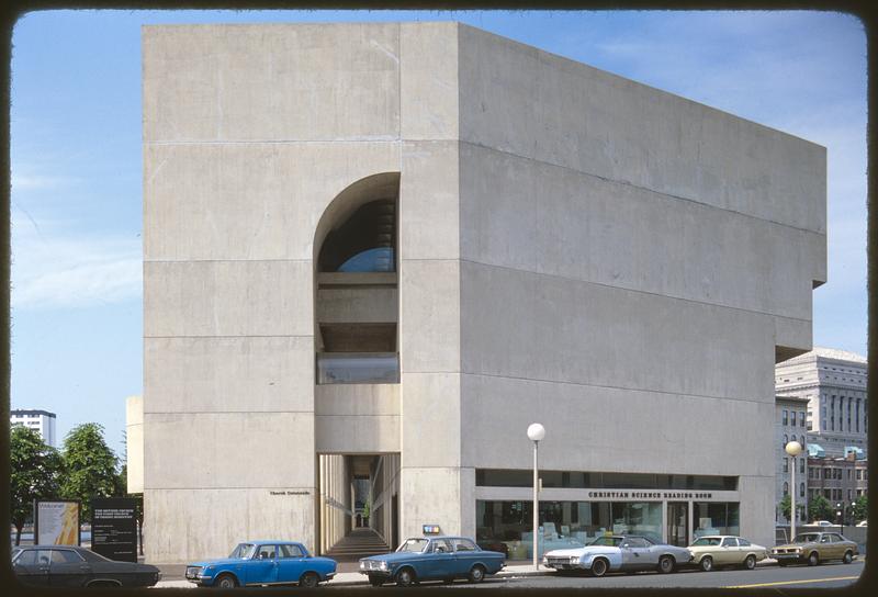 Christian Science Center Collonade [i.e. Colonnade] Building - Digital ...
