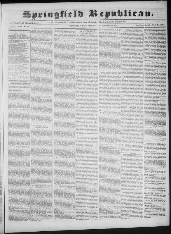 Springfield Republican - Digital Commonwealth