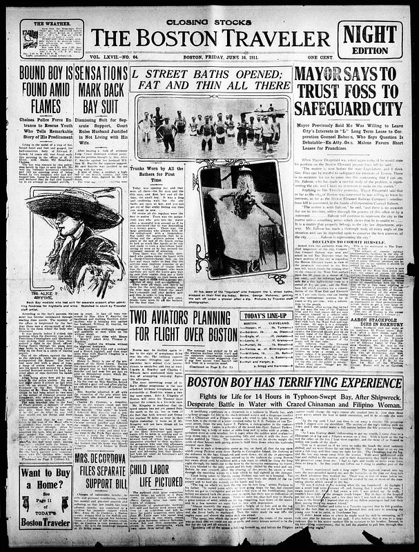 The Boston Traveler. June 16, 1911 - Digital Commonwealth
