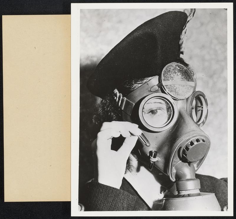 Gas Masks As A Handbag. Geneva- A novel gas mask developed by a ...
