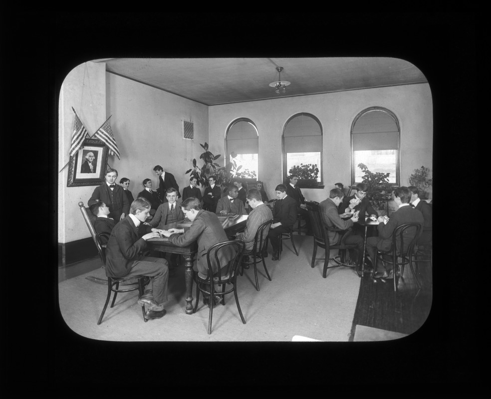 Game Room, Unknown School for the Blind - Digital Commonwealth