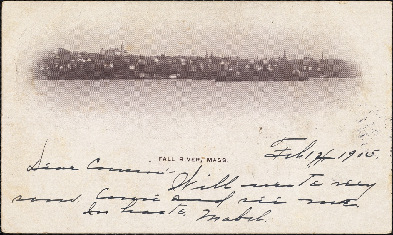 Fall River, Mass. - Digital Commonwealth