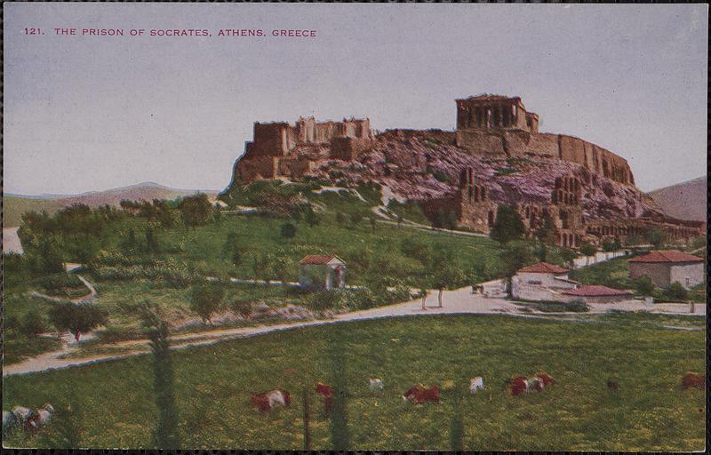 The prison of Socrates, Athens, Greece - Digital Commonwealth