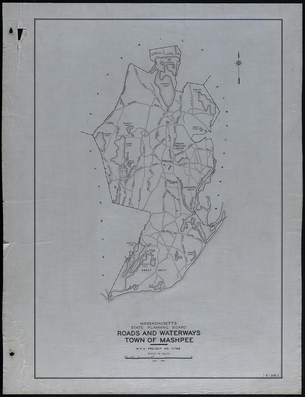 Roads and Waterways Town of Mashpee - Digital Commonwealth