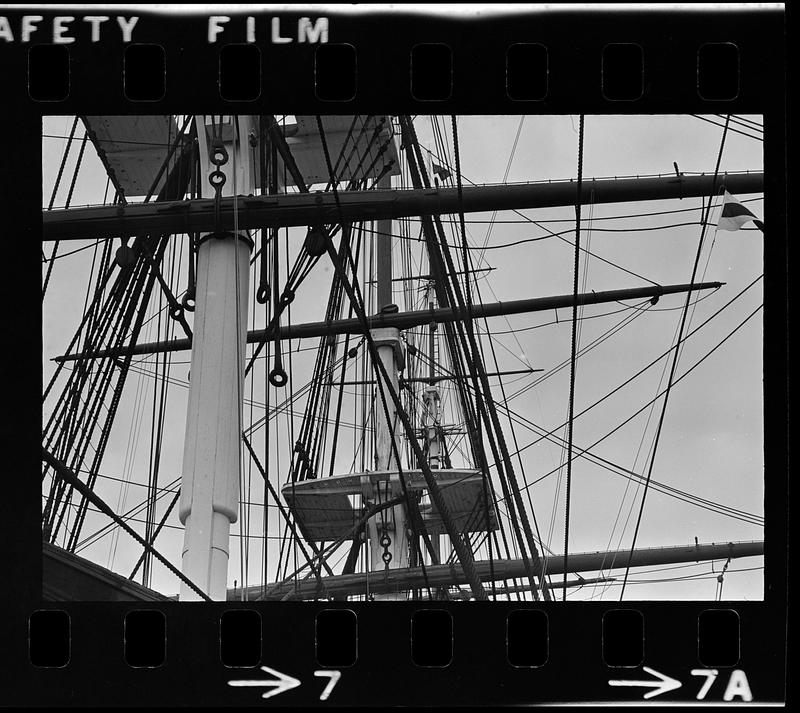 Rigging, USS Constitution - Digital Commonwealth