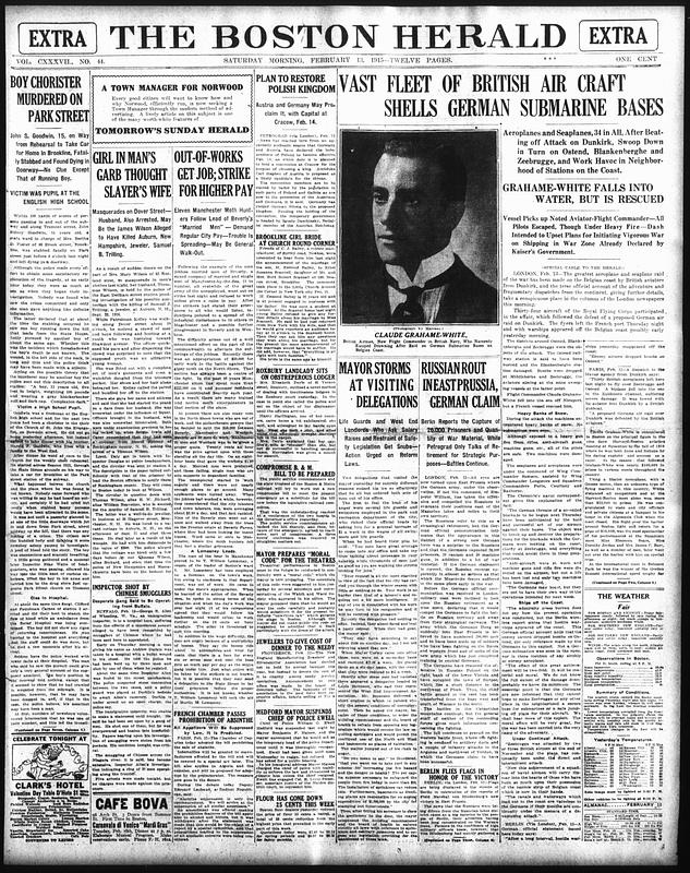 The Boston Herald. February 13, 1915 - Digital Commonwealth