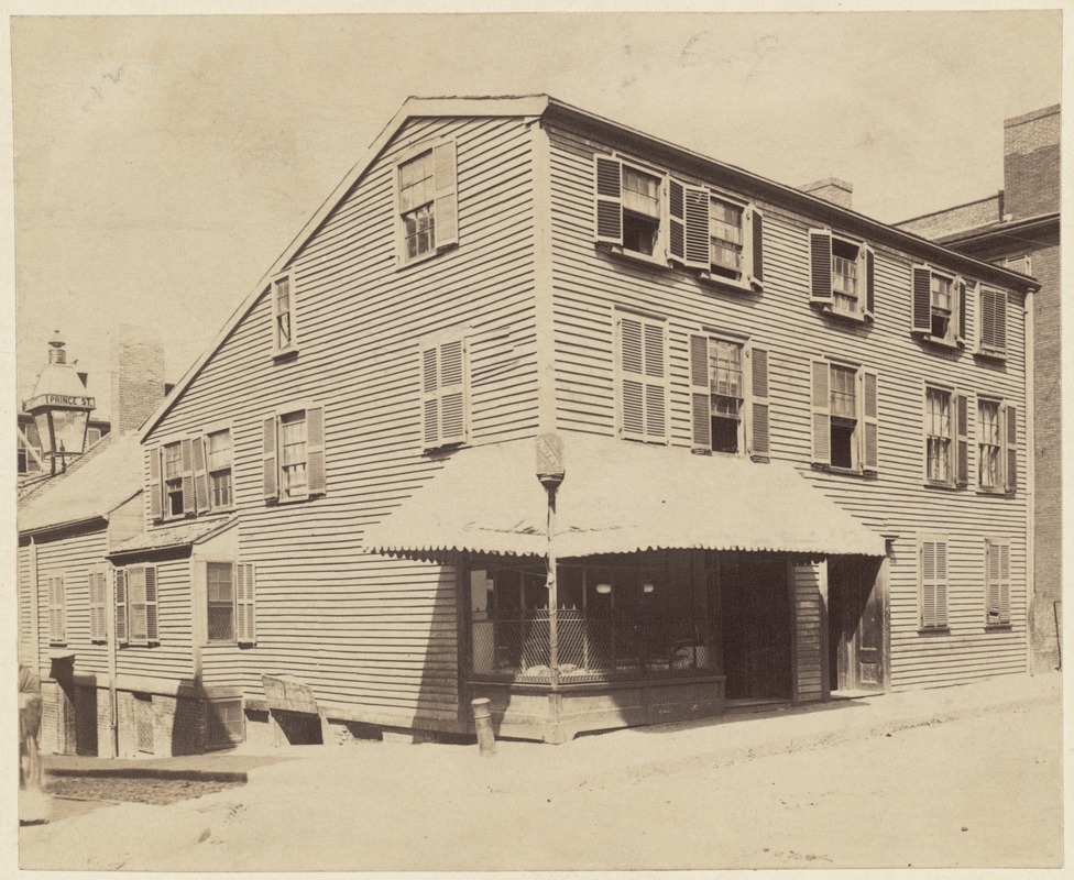 Old building on Prince St. Built in 1770. Used by the British during ...