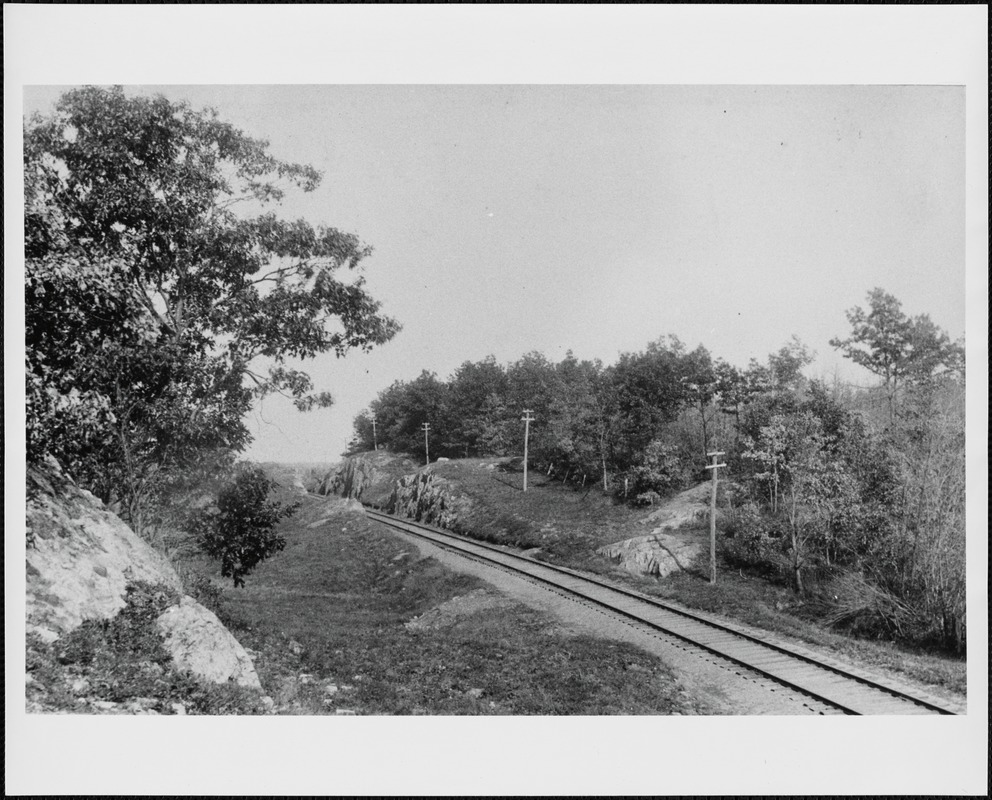 Railroad cut - Digital Commonwealth