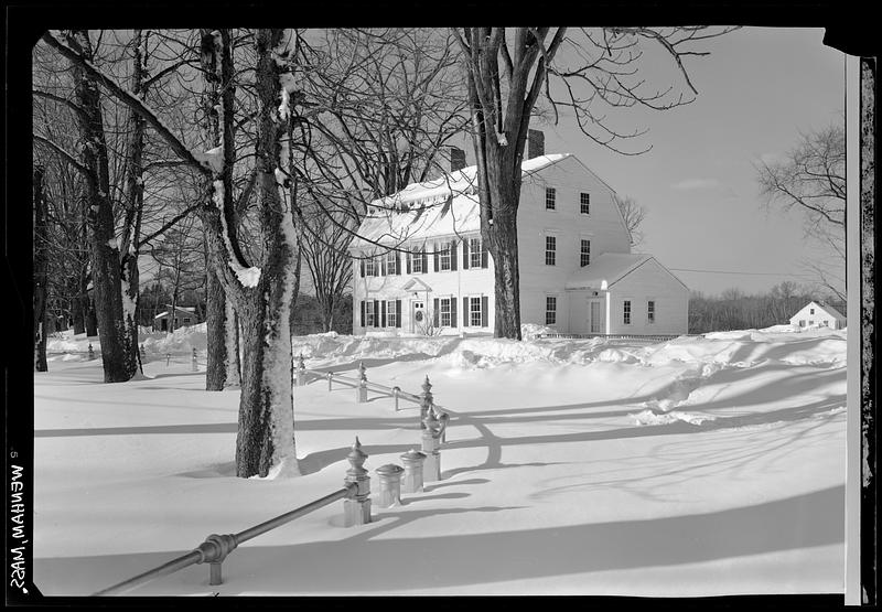 Wenham, Mass., snow - Digital Commonwealth