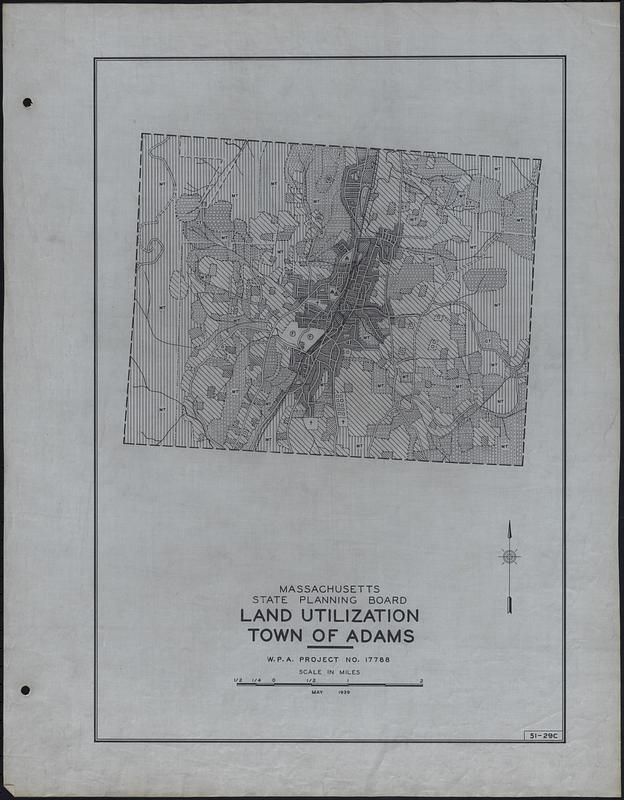 Land Utilization Town of Adams - Digital Commonwealth