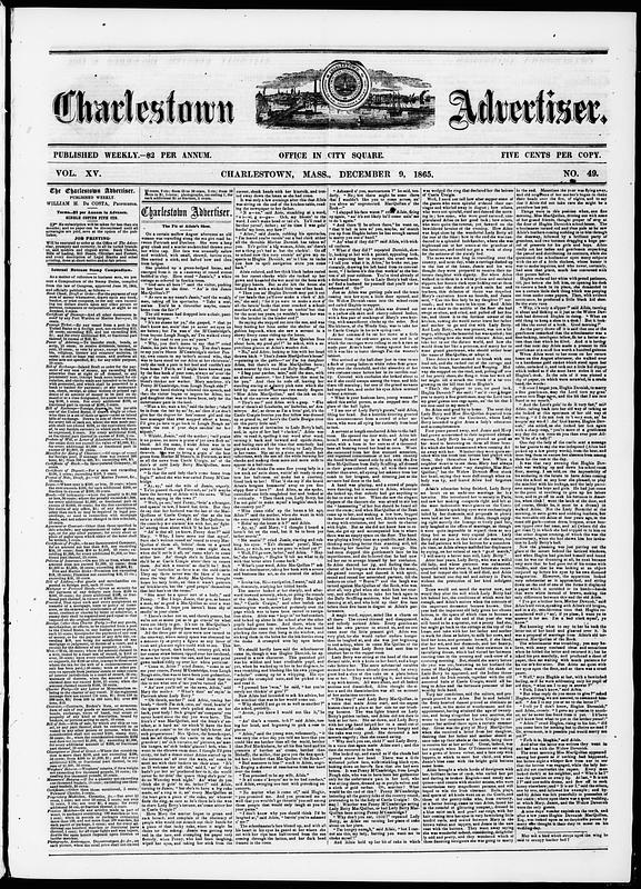Charlestown Advertiser, December 09, 1865 - Digital Commonwealth