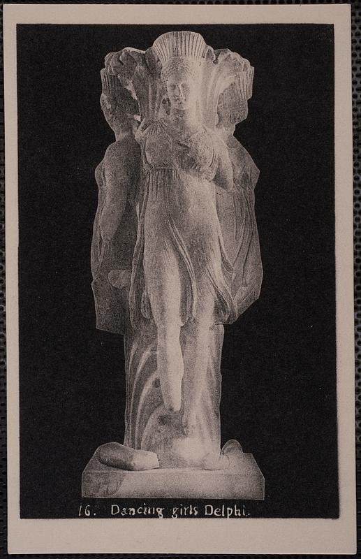 Dancing girls Delphi - Digital Commonwealth