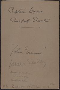 Captain Lewis, James Seeley - Digital Commonwealth