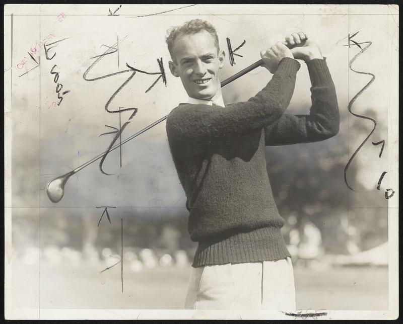 Conqueror of Billy Burke. Denny Shute of Hudson, Ohio, who eliminated ...