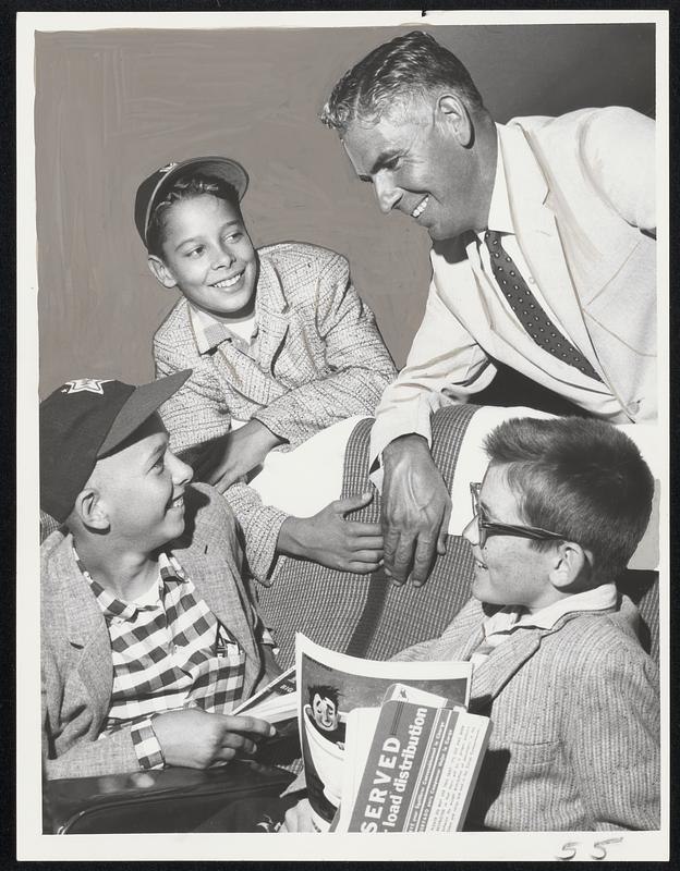 Hotel Meeting finds Manager Eugene (Jeep) Coyle of Newton discussing ...