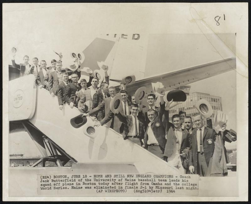 Home and Still New England Champions- Coach Jack Butterfield of the ...