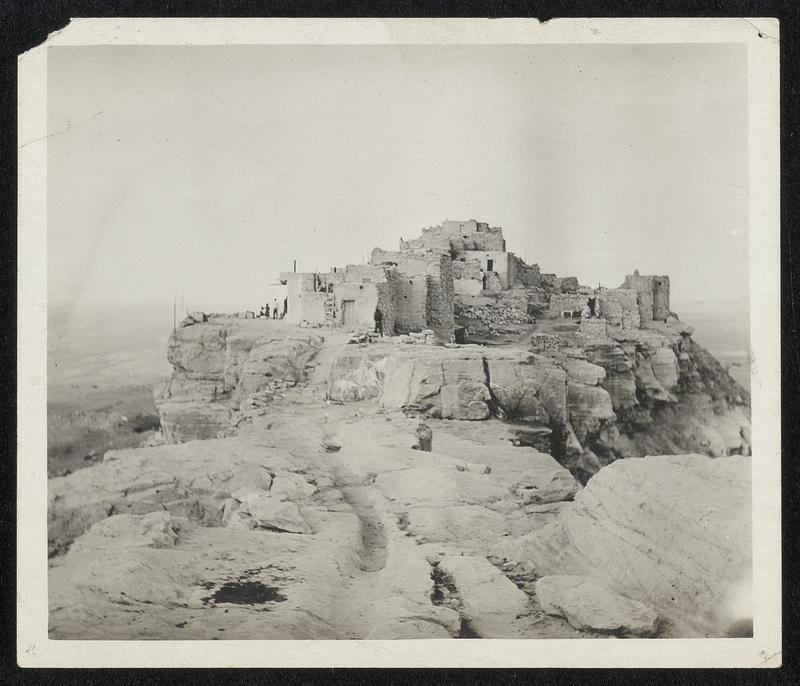 The mesa town of Walpi, Hopi reservation, No. Ariz. - Digital Commonwealth