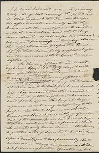Mashpee Revolt, 1833-1834 - Letter from Josiah J. Fiske to Gov. Levi ...