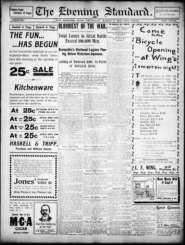 Evening Standard. March 09, 1905 - Digital Commonwealth