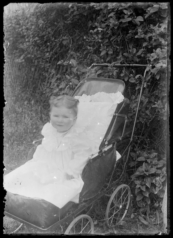 Sm. child in pram - Digital Commonwealth