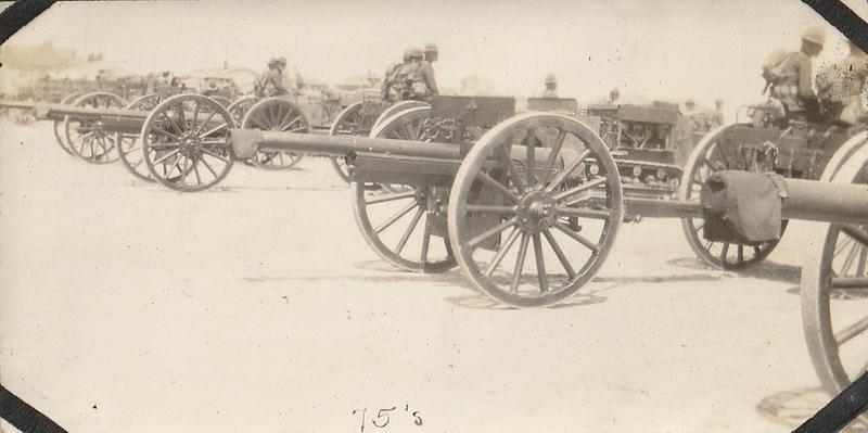 75mm M1916 guns at U.S. Marine base Quantico, VA - Digital Commonwealth