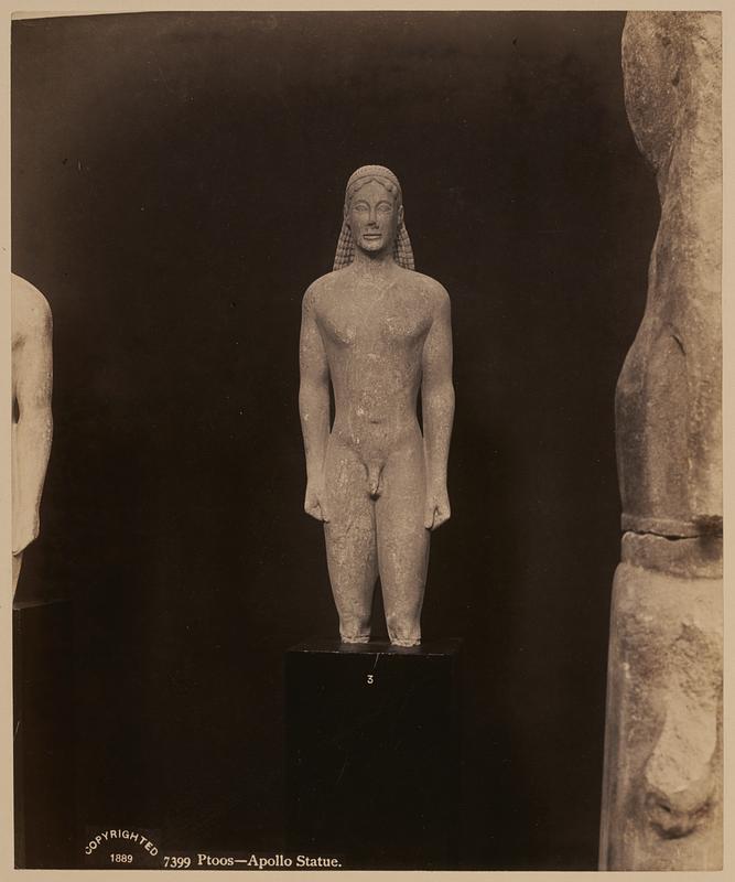 Ptoos - Apollo statue - Digital Commonwealth