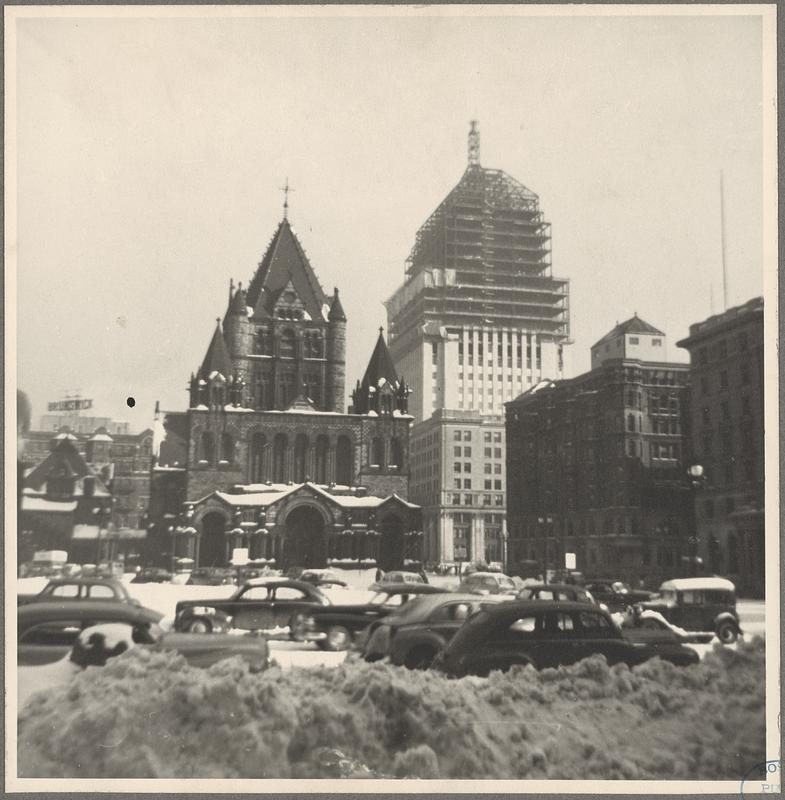 Copley Square, winter - Digital Commonwealth