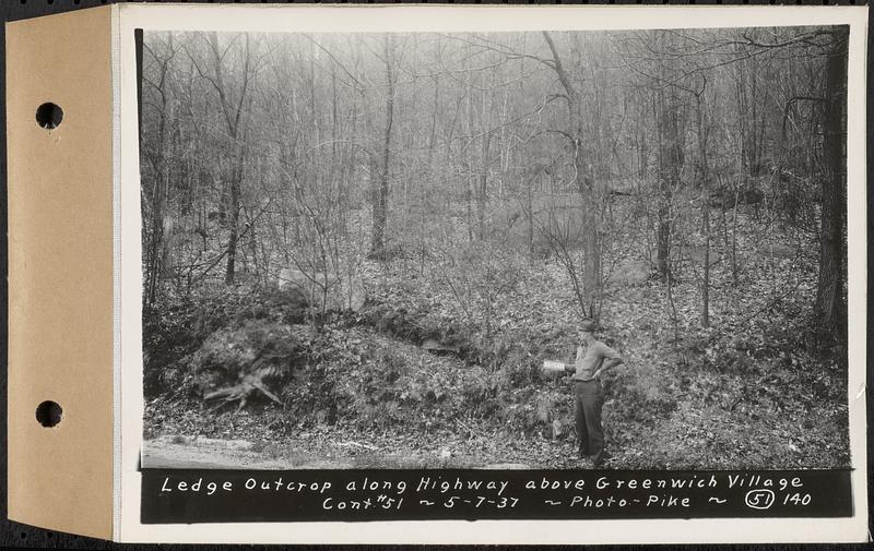 Contract No. 51, East Branch Baffle, Site of Quabbin Reservoir ...
