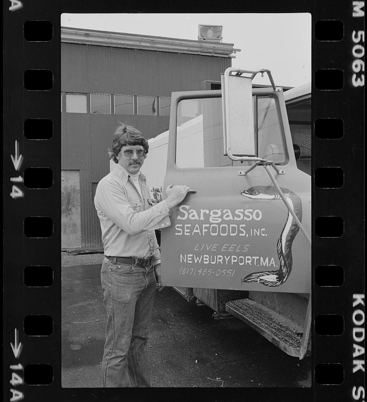 John Steiger, Sargasso Seafoods, eel man - Digital Commonwealth