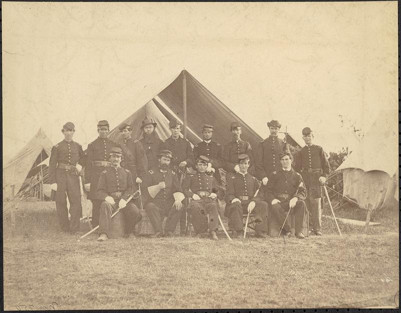 Commissioned officers, 28th Mass. Infantry - Digital Commonwealth