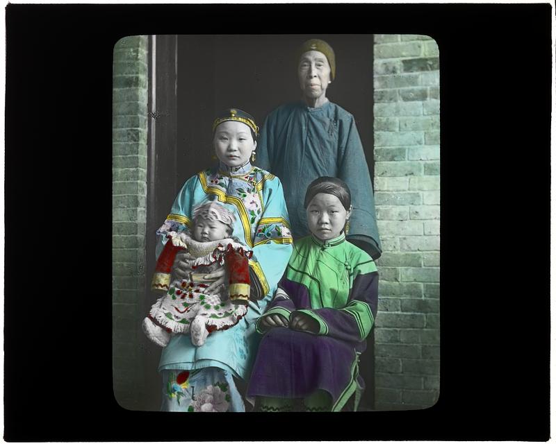 Portrait of four people - Digital Commonwealth