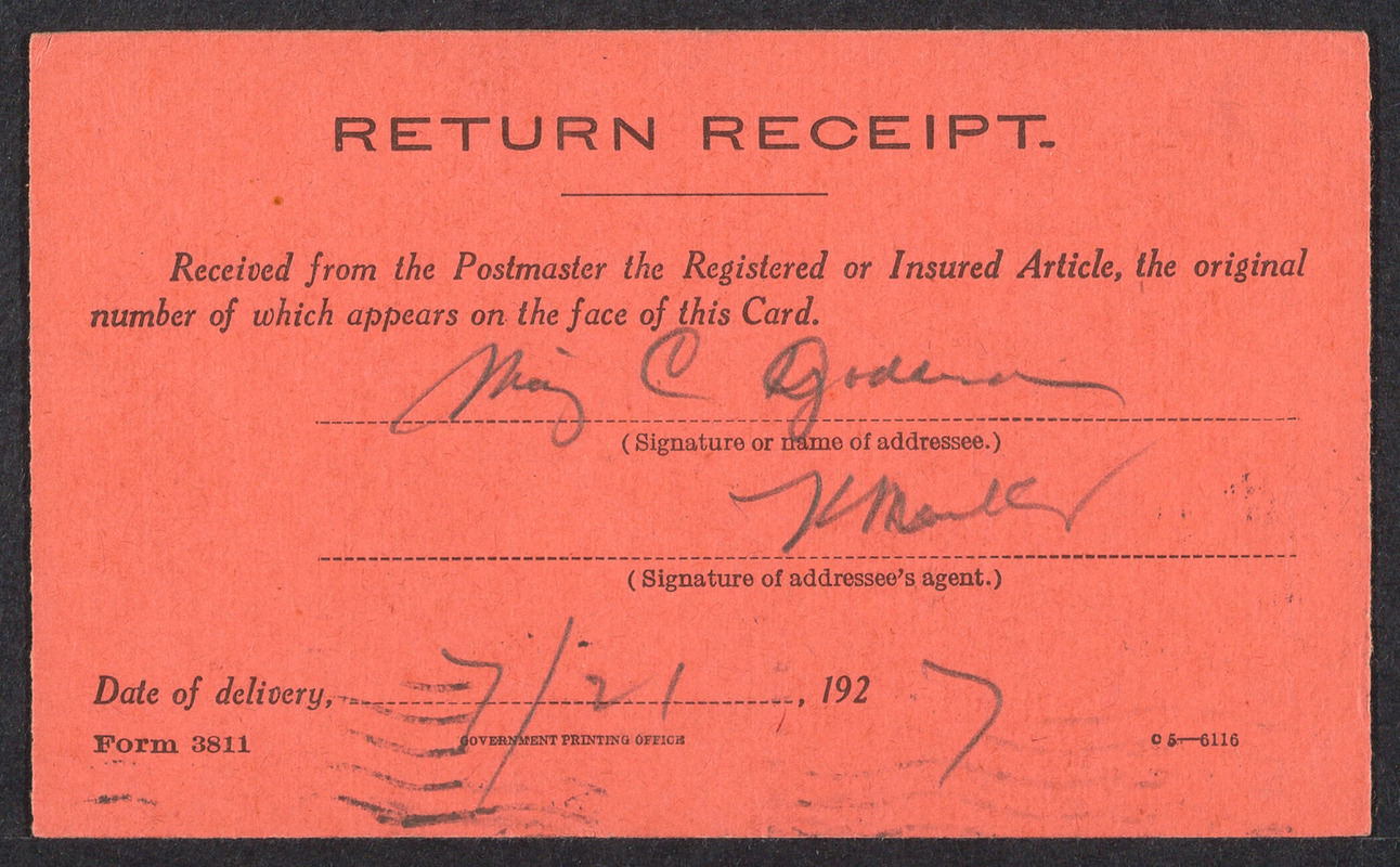 Sacco-Vanzetti Case Records, 1920-1928. Prosecution Papers. Ranney Misc ...