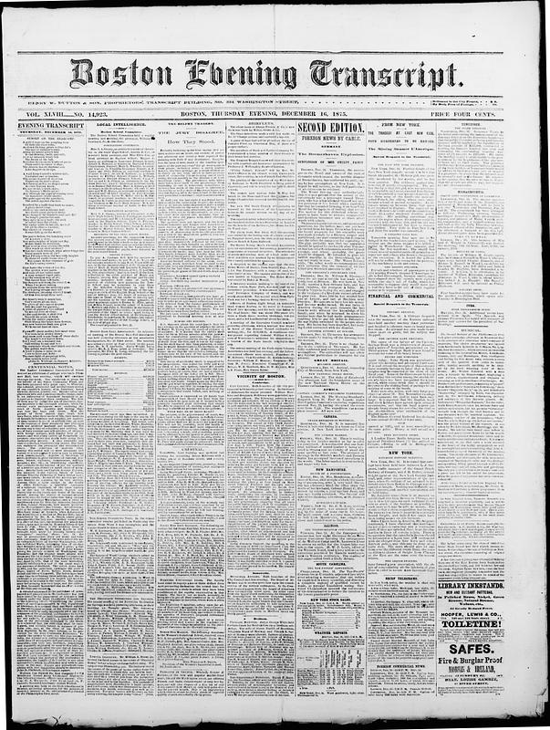 Boston Evening Transcript - Digital Commonwealth