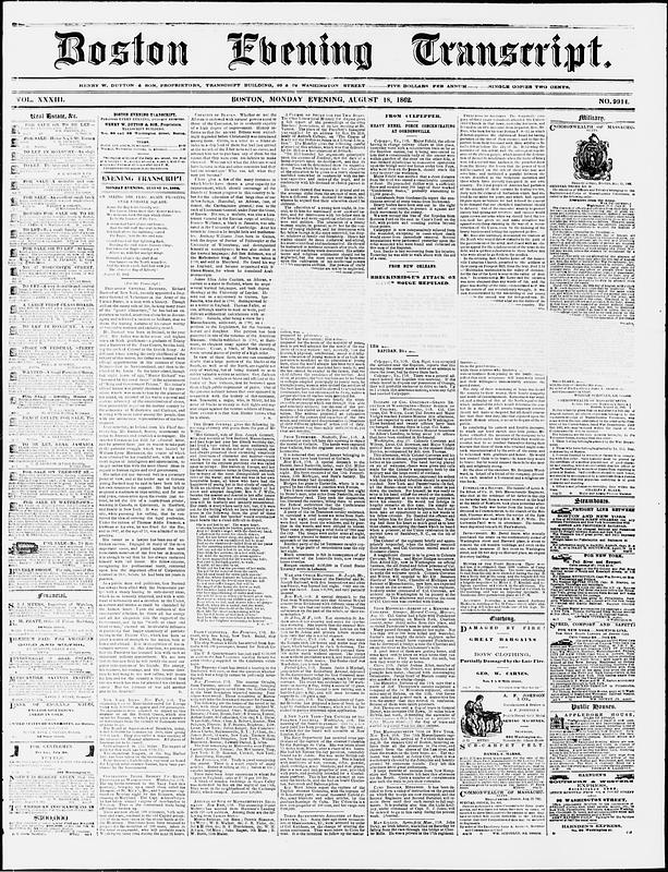 Boston Evening Transcript - Digital Commonwealth