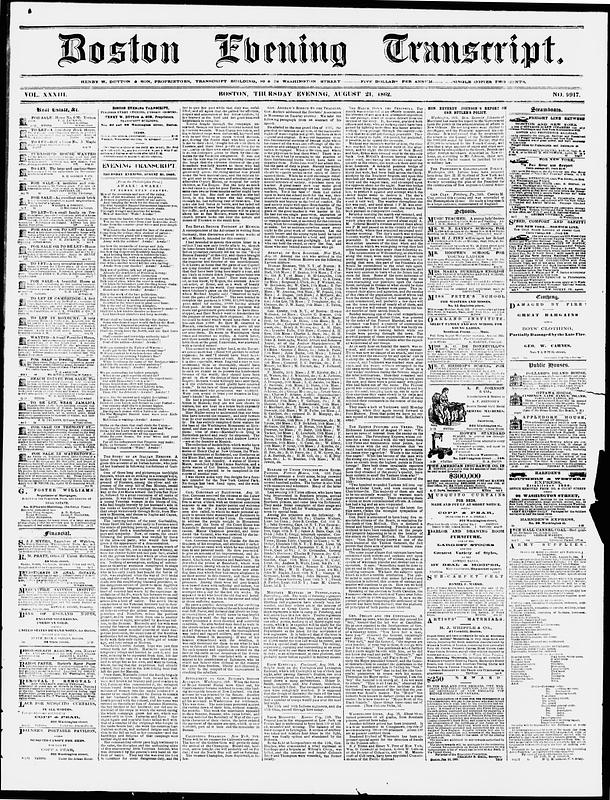 Boston Evening Transcript - Digital Commonwealth