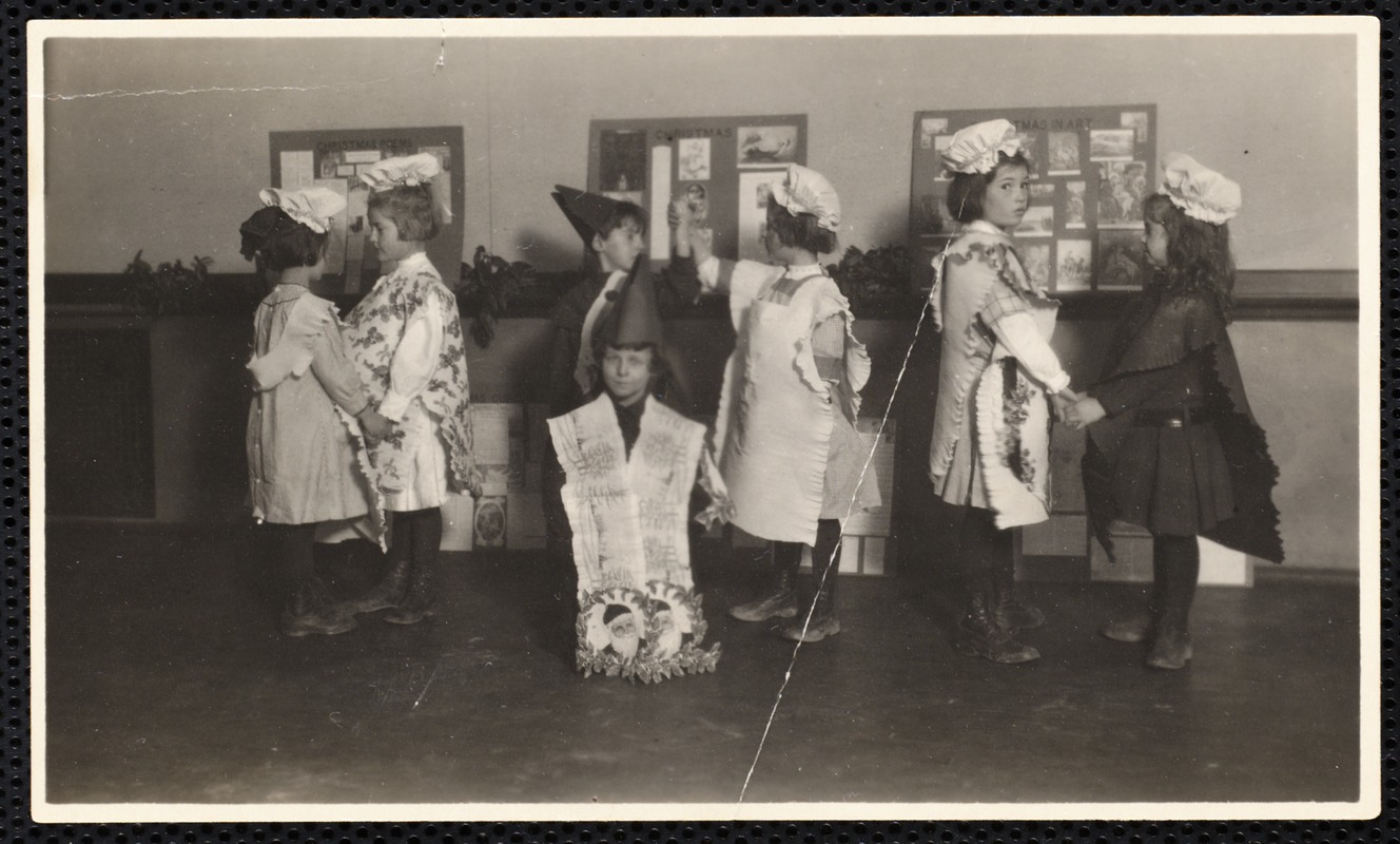 Edgerly School students - Digital Commonwealth