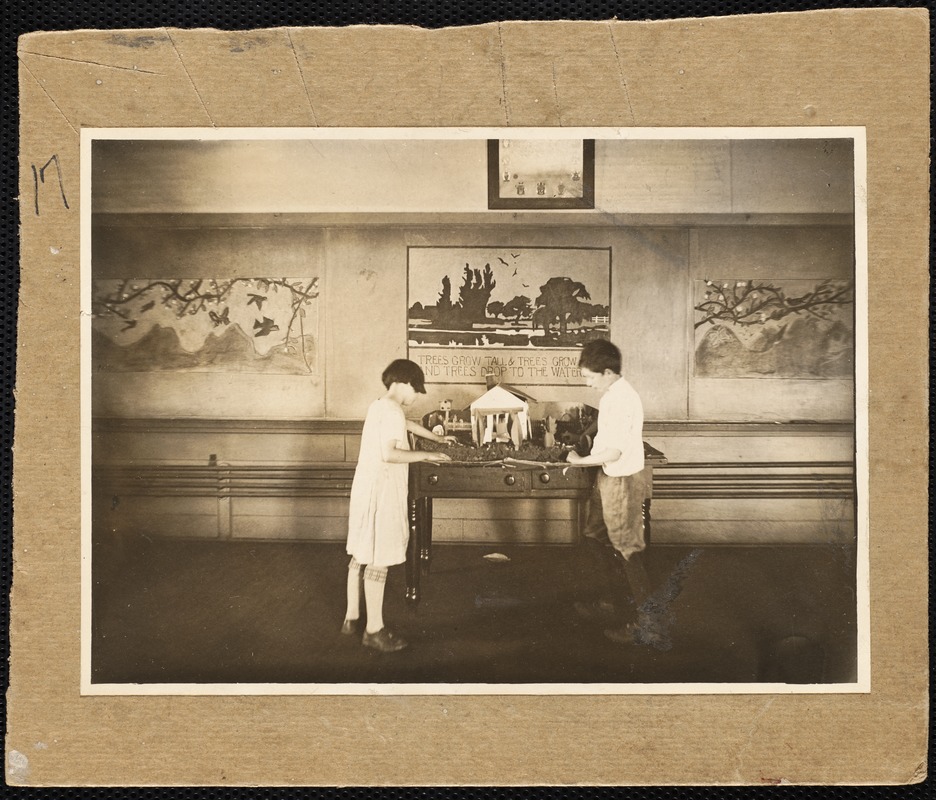 Edgerly School students - Digital Commonwealth