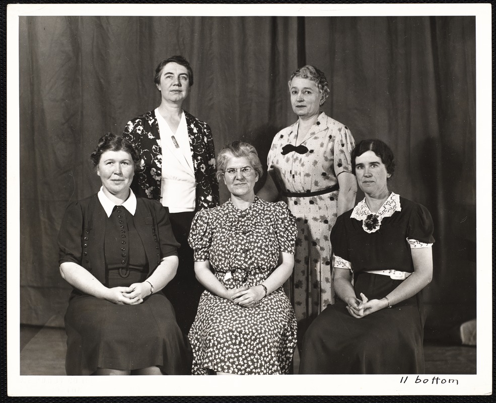 Louise Wingate. Irene Smith. Elma Johnson. Betty Quattlander. Miss ...