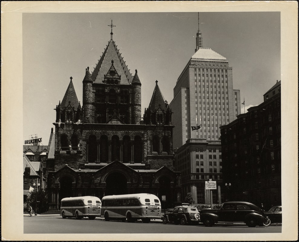 Trinity Church & John Hancock bldg. - Digital Commonwealth