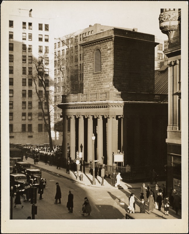 Old Kings Chapel, Boston - Digital Commonwealth