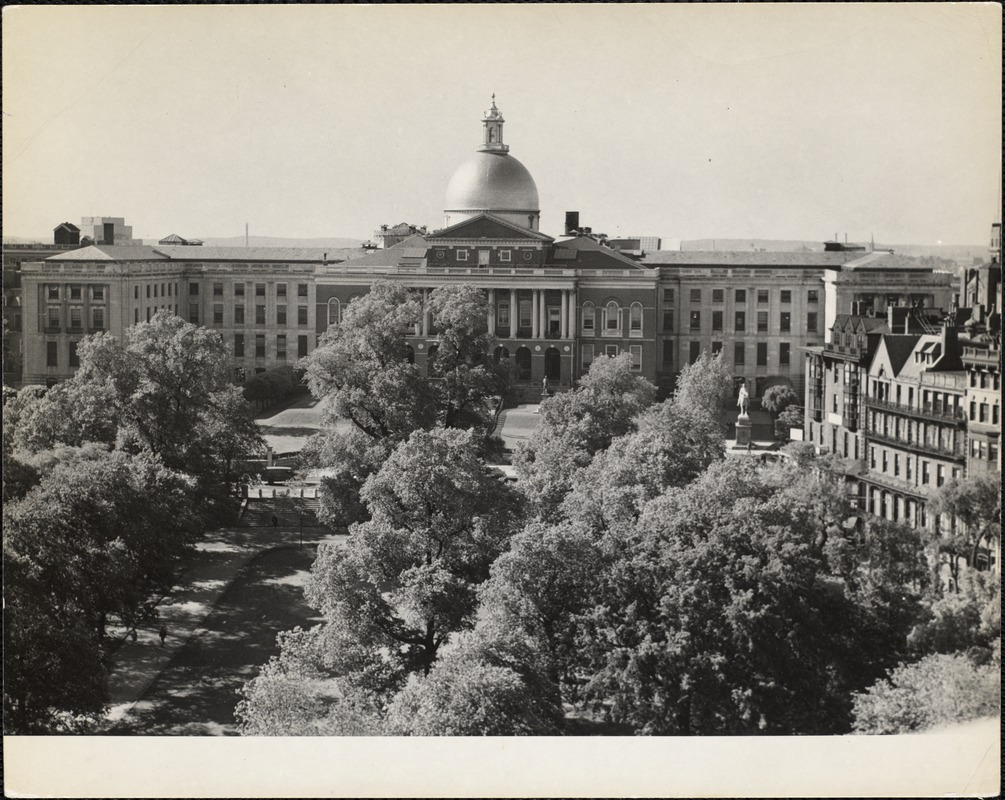 Mass. state capitol - Boston - Digital Commonwealth
