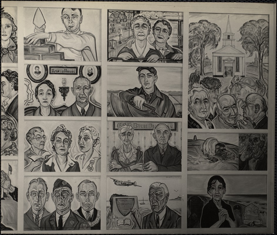 Cape Cod mural - Digital Commonwealth