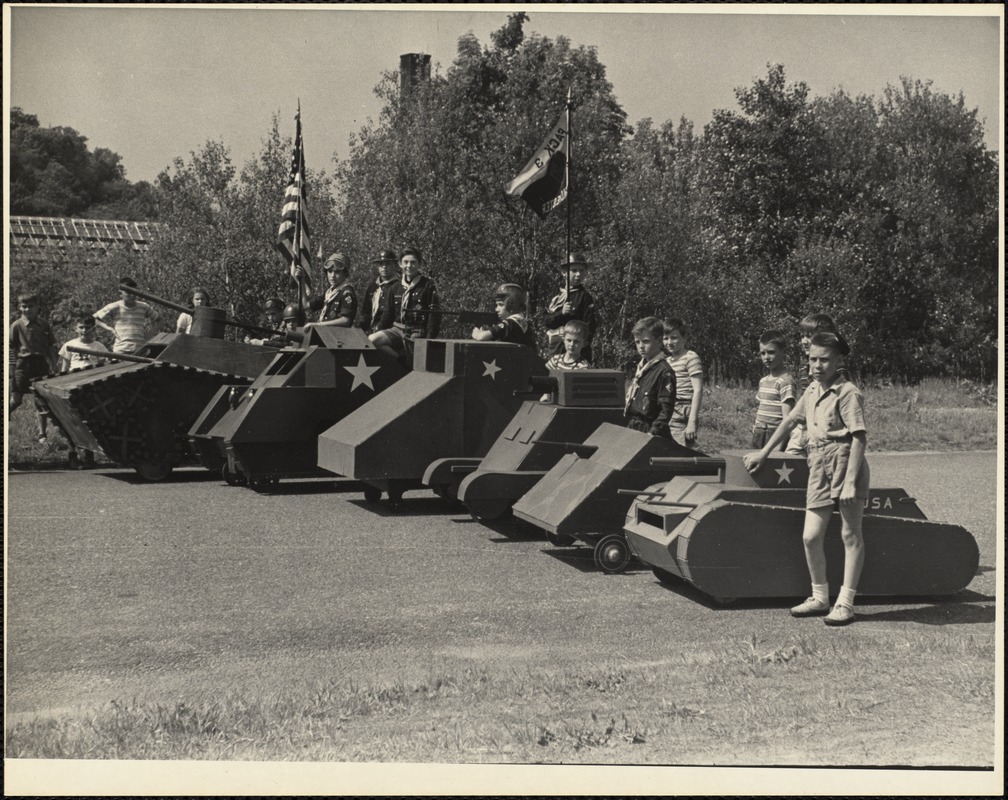 Winchester tank race - Digital Commonwealth