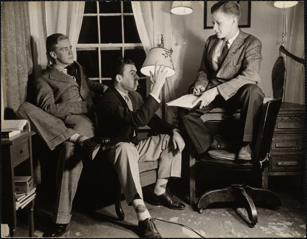 L to R David Burchinal, Kenneth Frank, Frederick Maxted - Digital ...