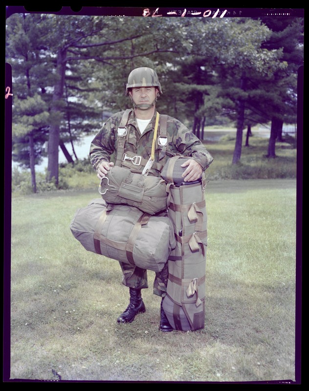 AMEL paratrooper veritical dragon pack - Digital Commonwealth