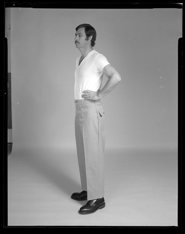 CEMEL, inmate uniform, side view - Digital Commonwealth